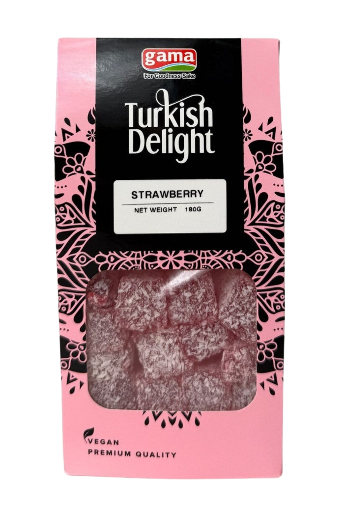 Gama Strawberry Turkish Delight 180G – Grocina