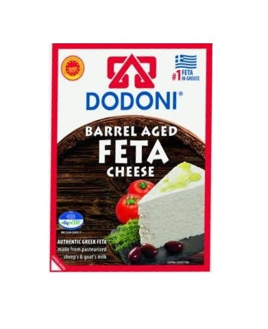 Dodoni Barrel Aged Feta Cheese 200G – Grocina